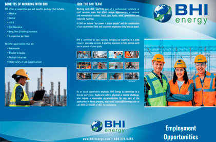 BHI Energy Employment Opportunities - BHI Energy